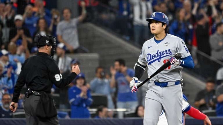 Blue Jays fans boo Dodgers’ Shohei Ohtani ahead of World Series Game 1 ...